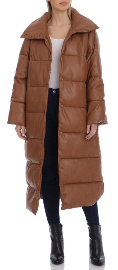 The Best Leather Puffer Jackets For Women: 19 Coats You’ll Wear Again ...