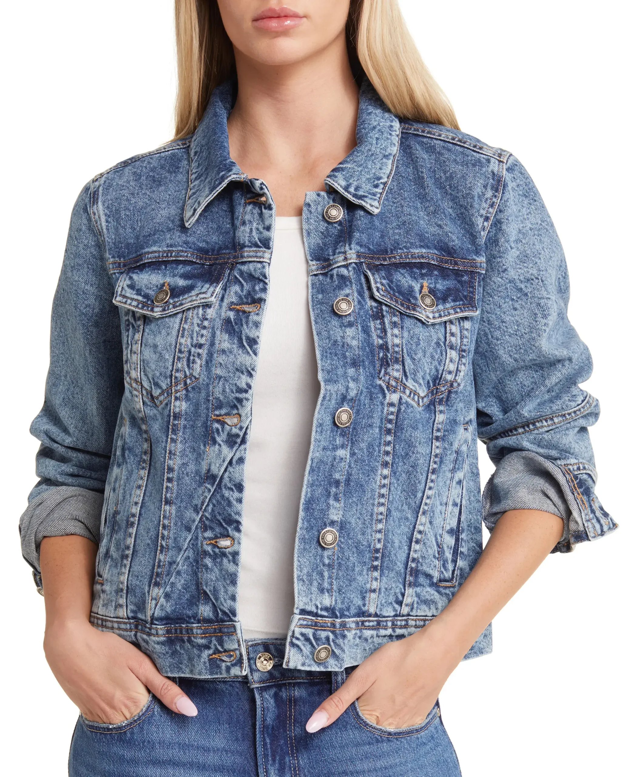 The 40 Best Classic Blue Denim Jackets for Women 2024