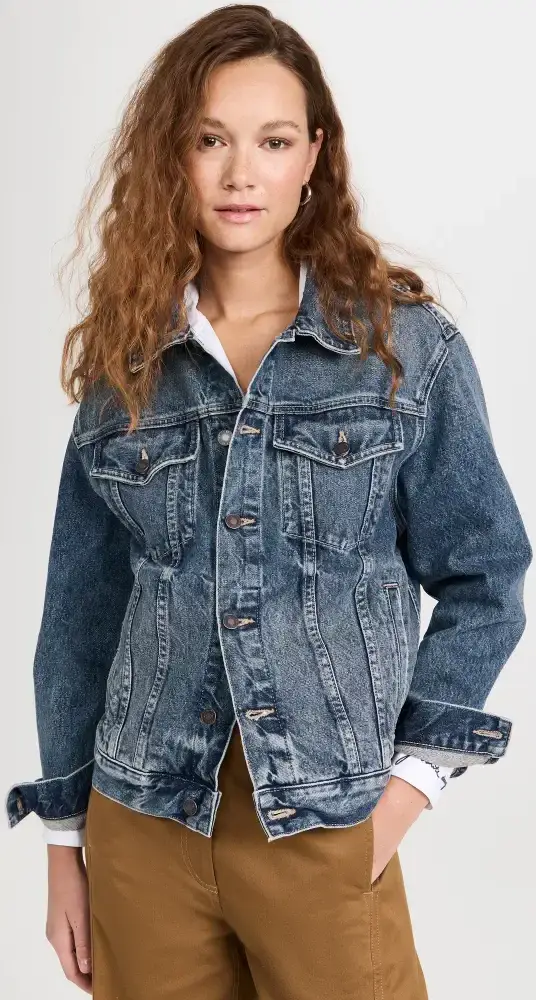 The 40 Best Classic Blue Denim Jackets for Women 2024