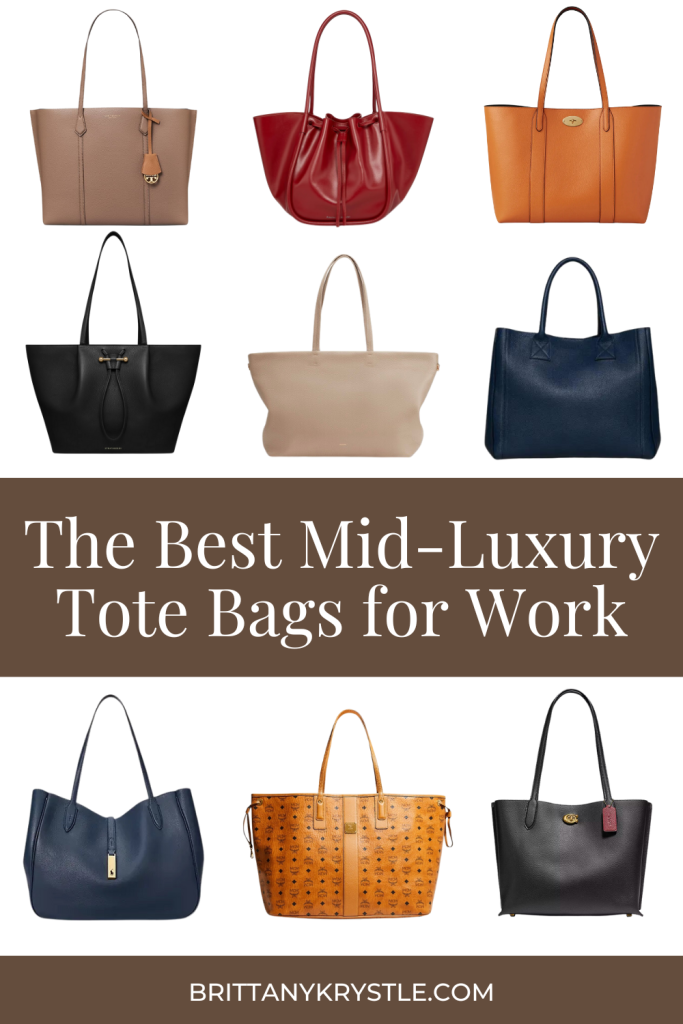 24 Best Work Tote Bags for Women 2025: Top Mid-Luxury Picks - Brittany ...